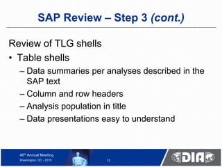 Medical Writing Essential: Reviewing Statisitical Analysis Plans | PDF
