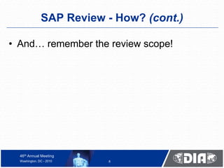 Medical Writing Essential: Reviewing Statisitical Analysis Plans | PPT