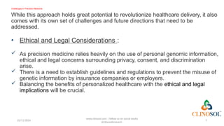 Medical Writing in Precision Medicine: Challenges and Future Directions | PPTX