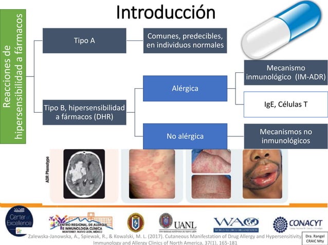 Reacción adversa cutánea grave a medicamentos | PPT