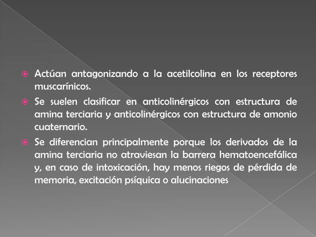 Medicamentos antiespasmodicos | PPT