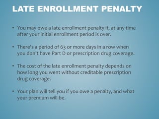 Medicare Part D | PPTX