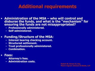 Medicare – Set Aside Arrangements A Combined Effort | PPT