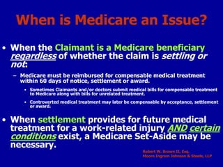 Medicare – Set Aside Arrangements A Combined Effort | PPT