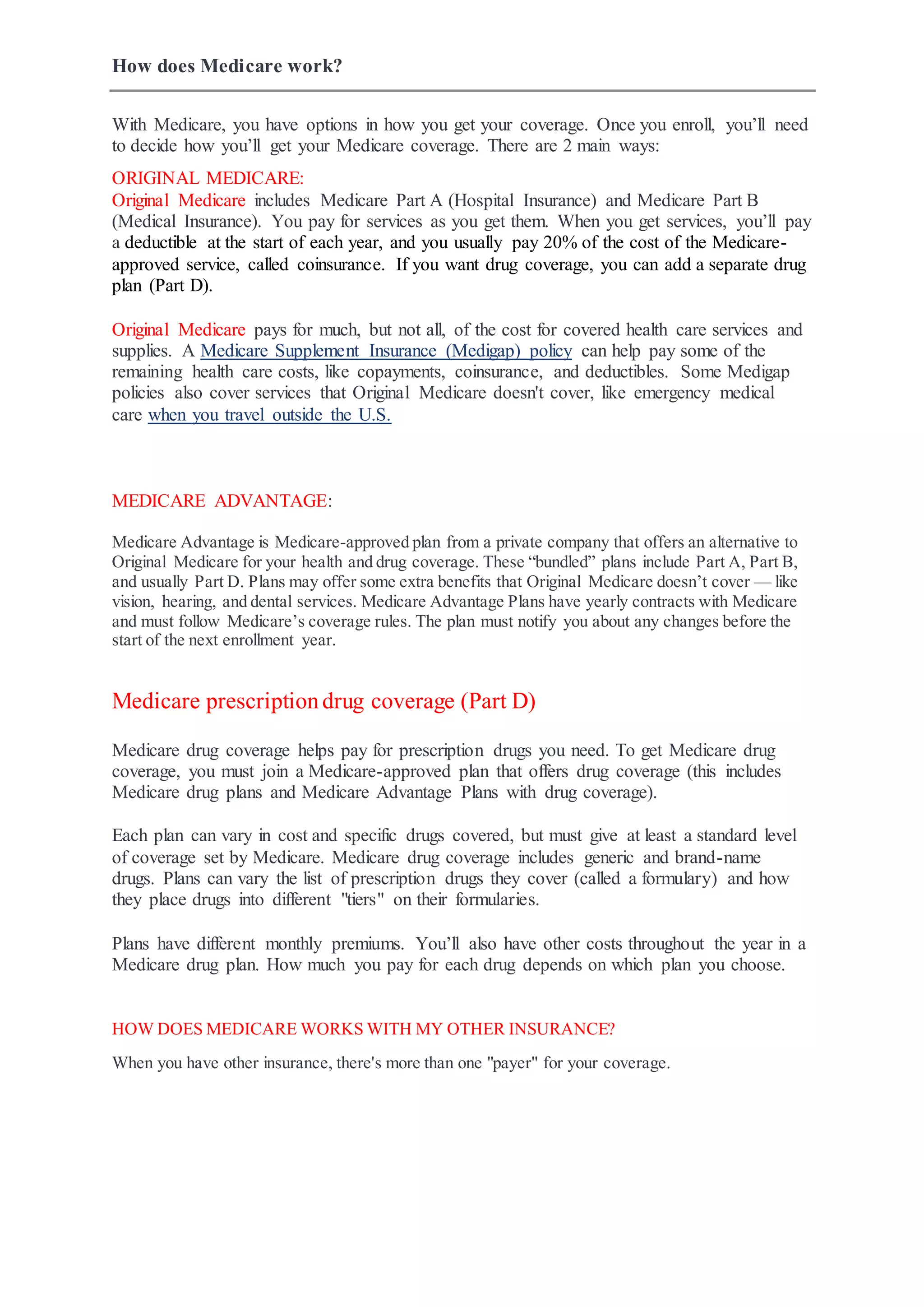 Medicare | DOCX