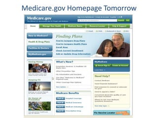 Medicare.gov Re-design | PPTX