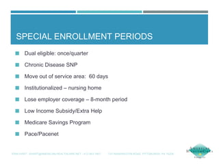 Medicare 101 - 2019 Update | PPTX | Health Insurance | Insurance