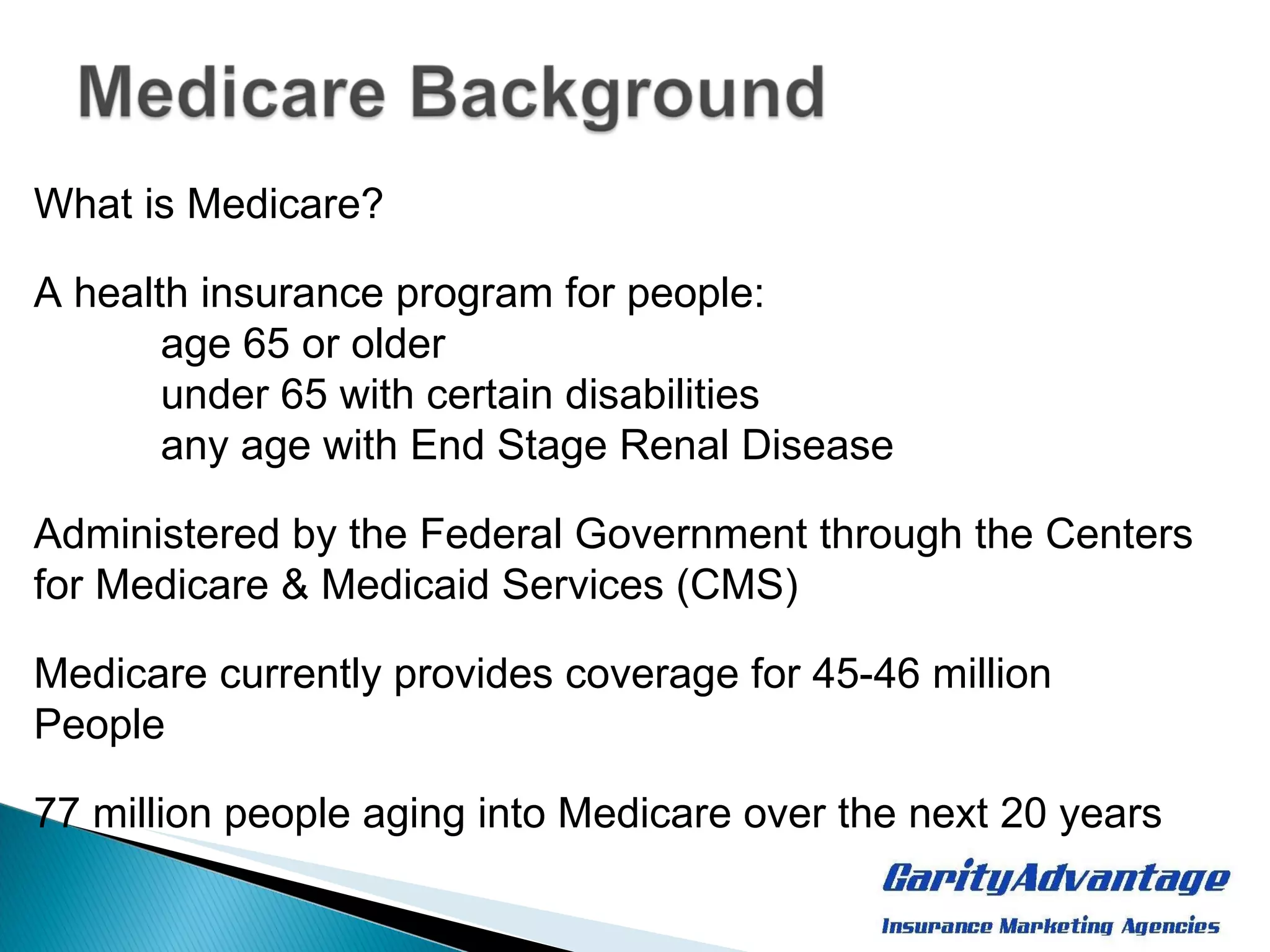 Medicare 101: The A,B,C, and D\’s of Medicare | PPT