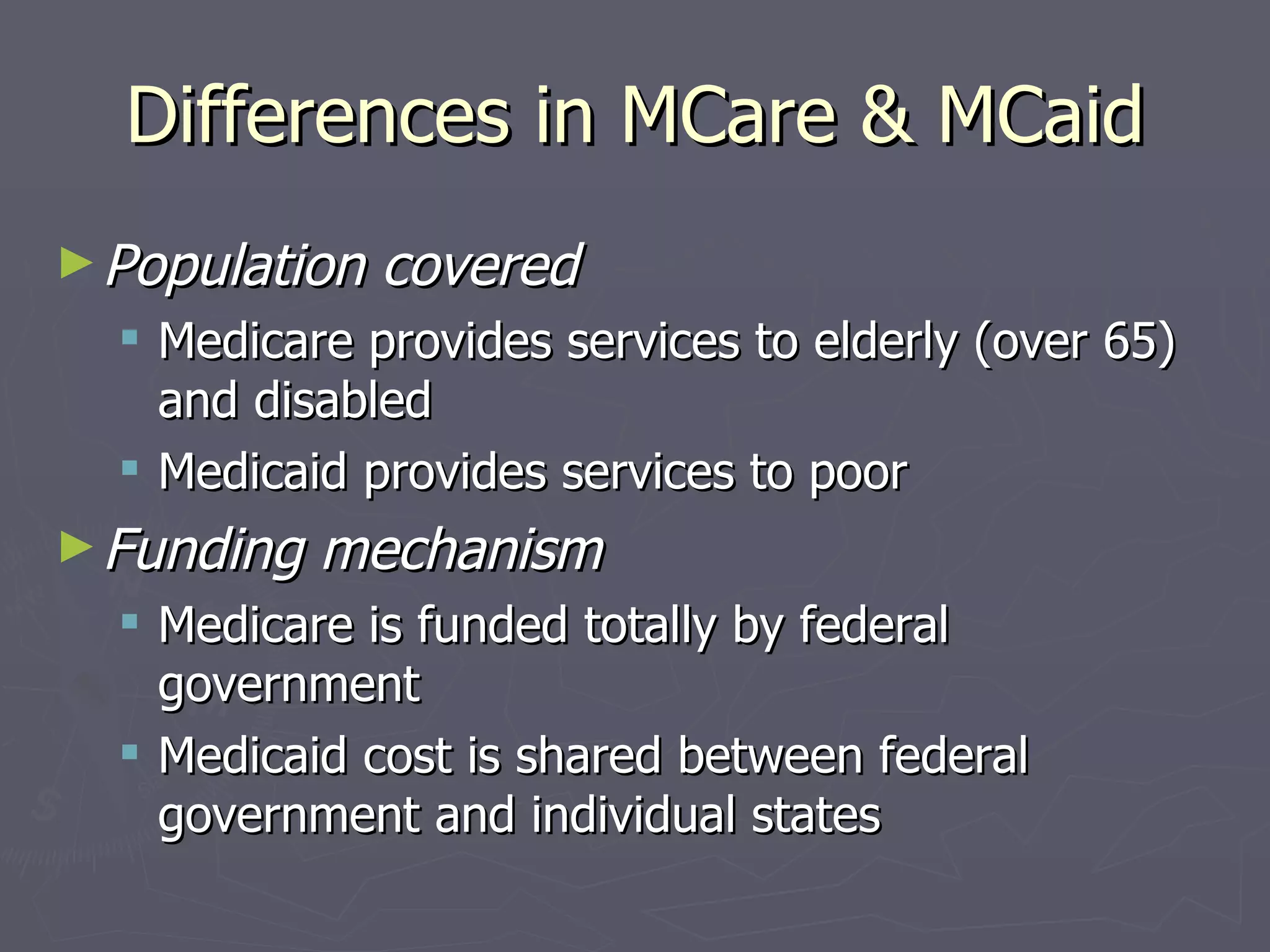 Medicare and medicaid | PPT