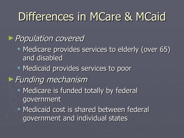 Medicare and medicaid | PPT