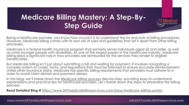 Medicare Billing Mastery_A Step-By-Step Guide.pdf | Health Insurance ...
