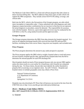 Medicare claims processing manual | PDF