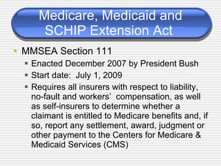Medicare: Primary Payer Compliance | PPT