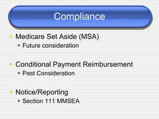 Medicare: Primary Payer Compliance | PPT