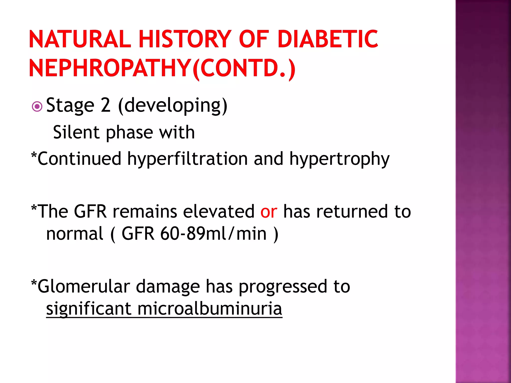 Early diagnosis of diabetic nephropathy | PPTX