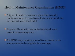 Medicare overview presentation | PPT