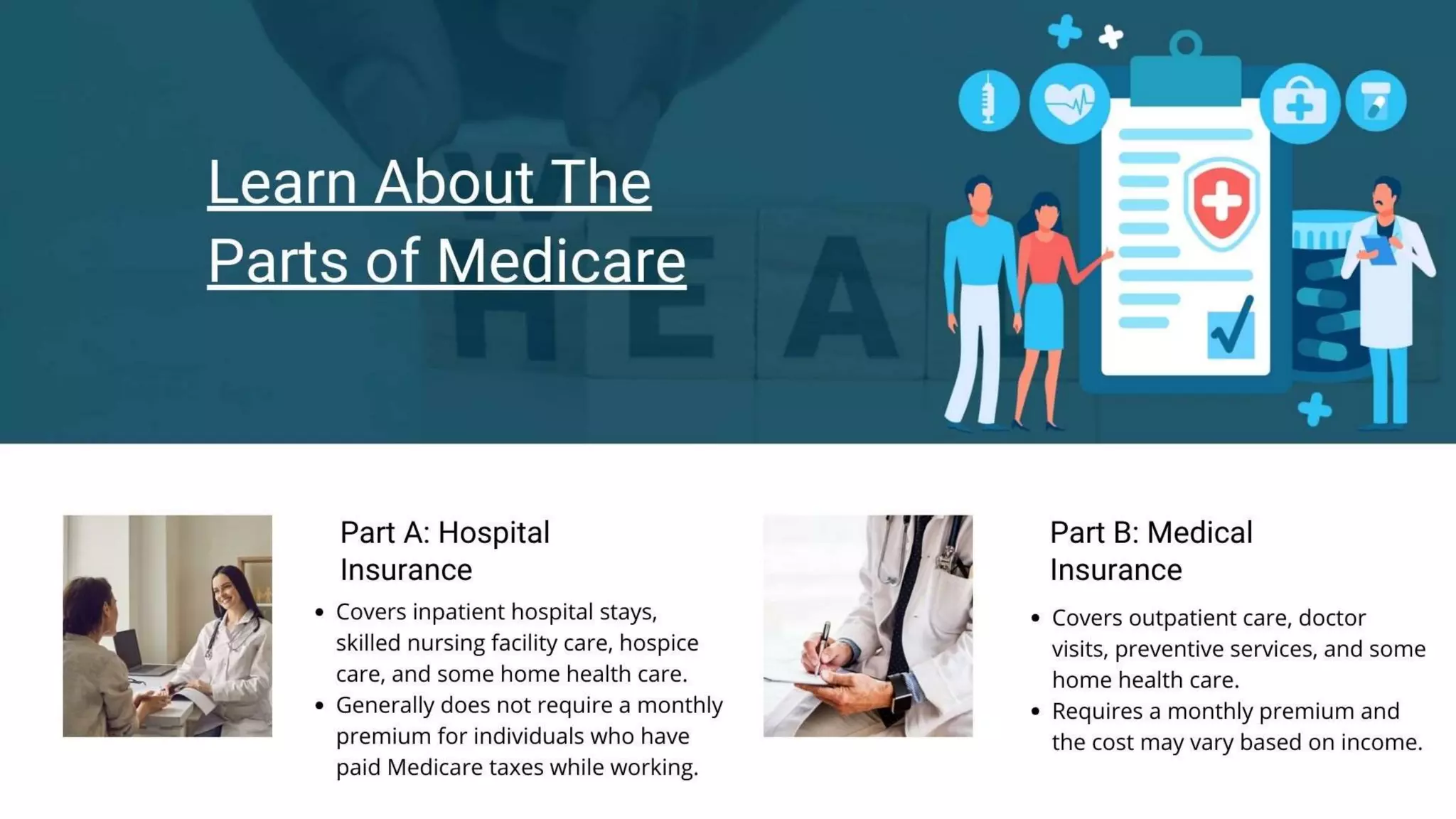 Medicare Parts A, B, C, and D Explained - Access Health Care Physicians ...