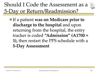 Medicare PPS Schedule: Managing Early, Late, and Missed PPS Assessments ...