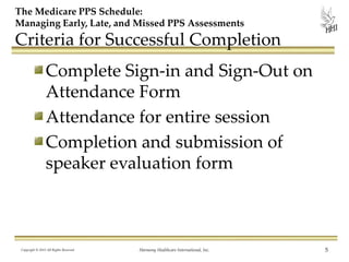 Medicare PPS Schedule: Managing Early, Late, and Missed PPS Assessments ...