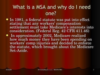 Medicare Set Aside Allocations Looking At The Mystery | PPT | Health ...
