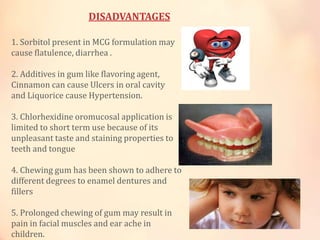 Medicated chewing gums-A glimpse | PPT