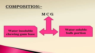 Medicated chewing gums | PPTX