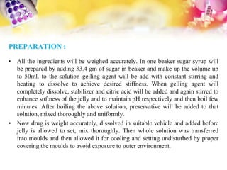 FORMULATION AND EVALUATION OF ORAL SOFT JELLY CONTAINING ASCORBIC ACID ...