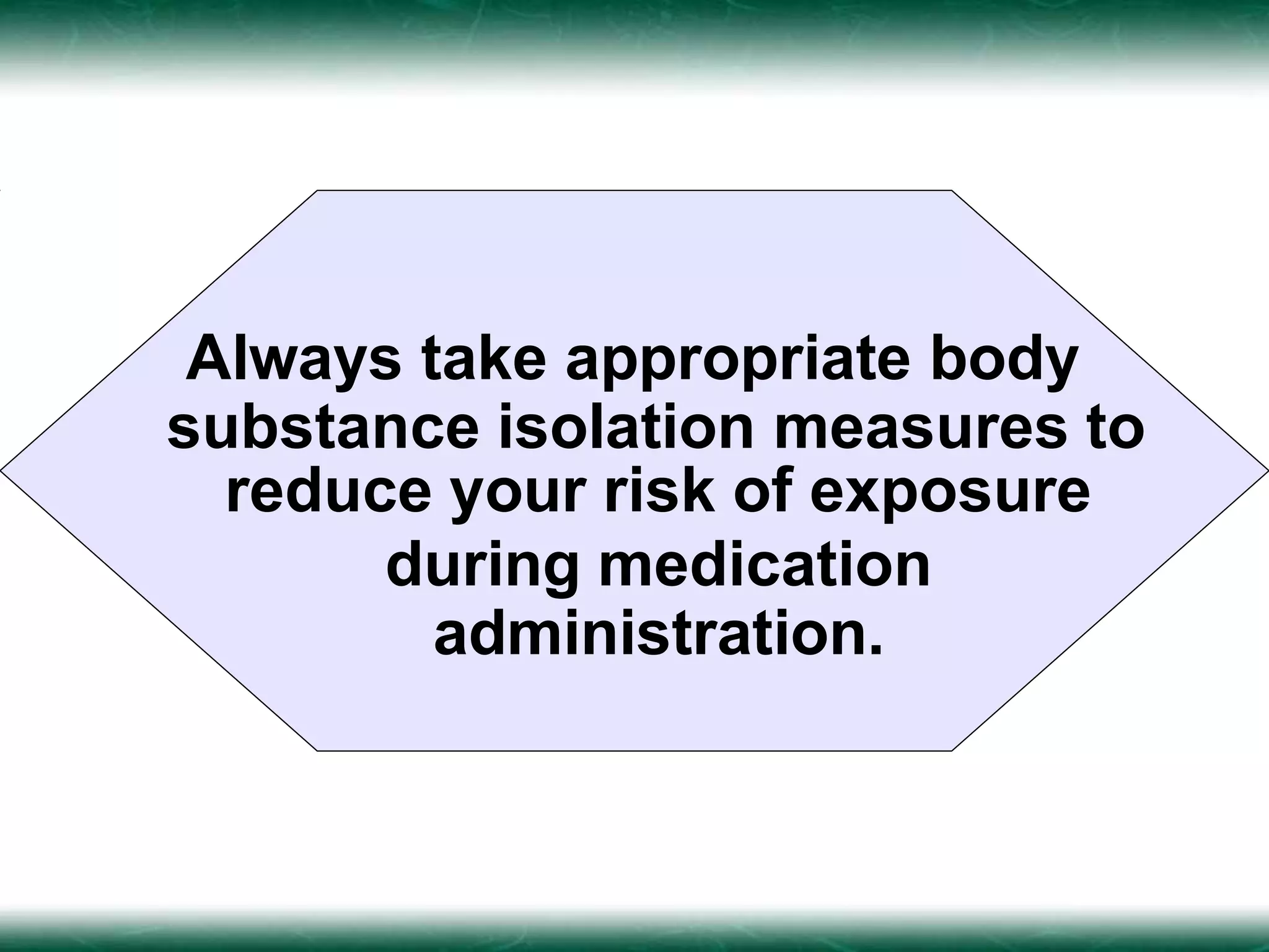 medication.pptx | First Aid | Injuries
