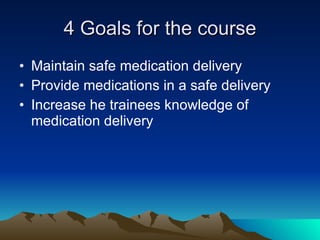 Level One Medication Aide | PPT