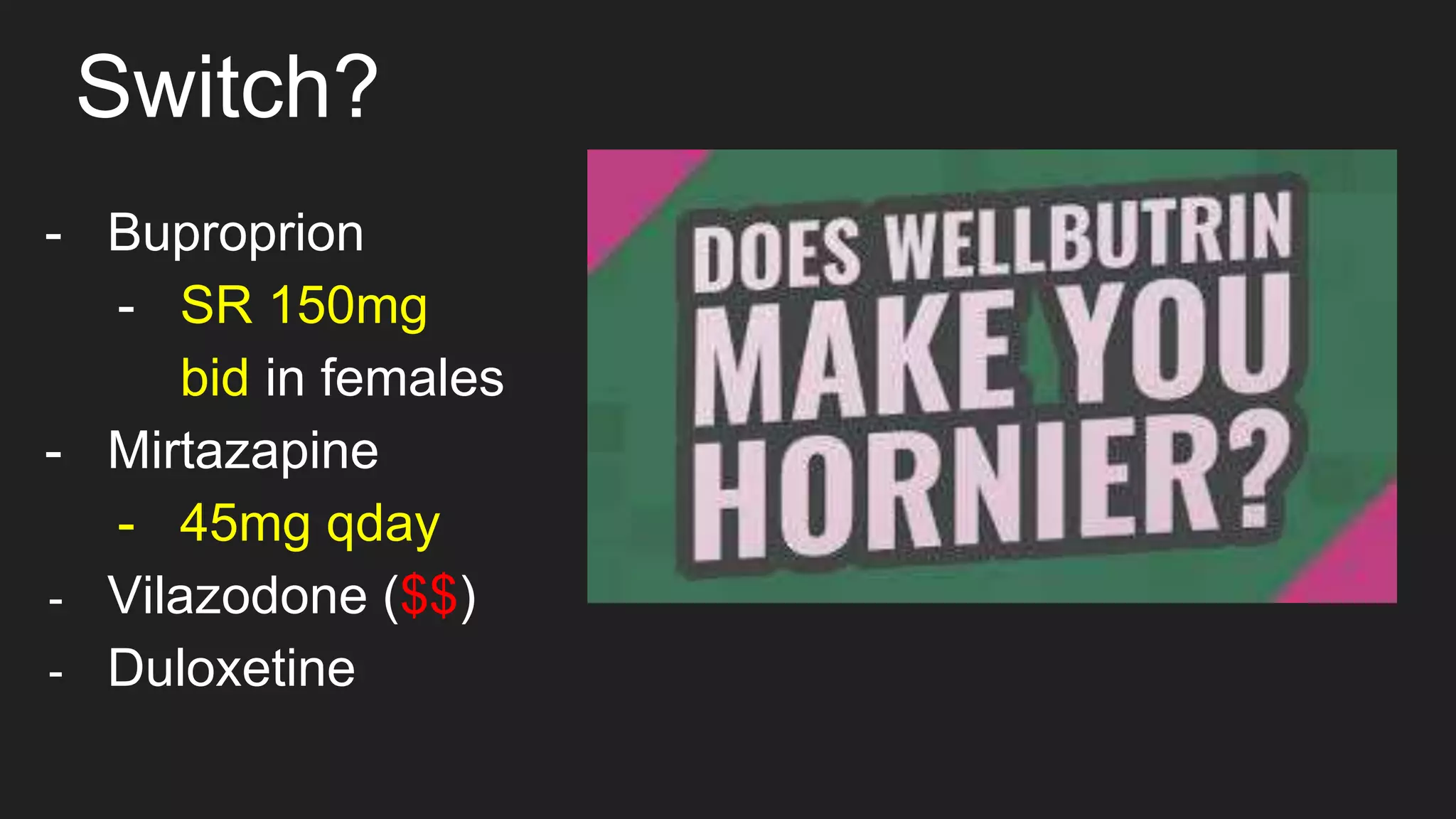 Medication Induced Sexual Dysfunction Pptx