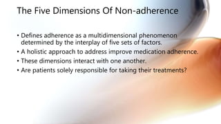 Medication adherence | PPTX
