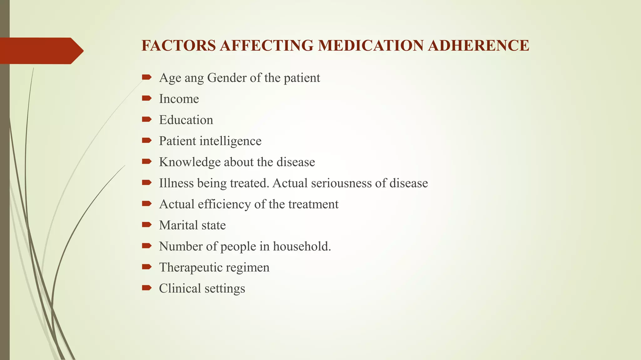 Medication adherence, | PPT