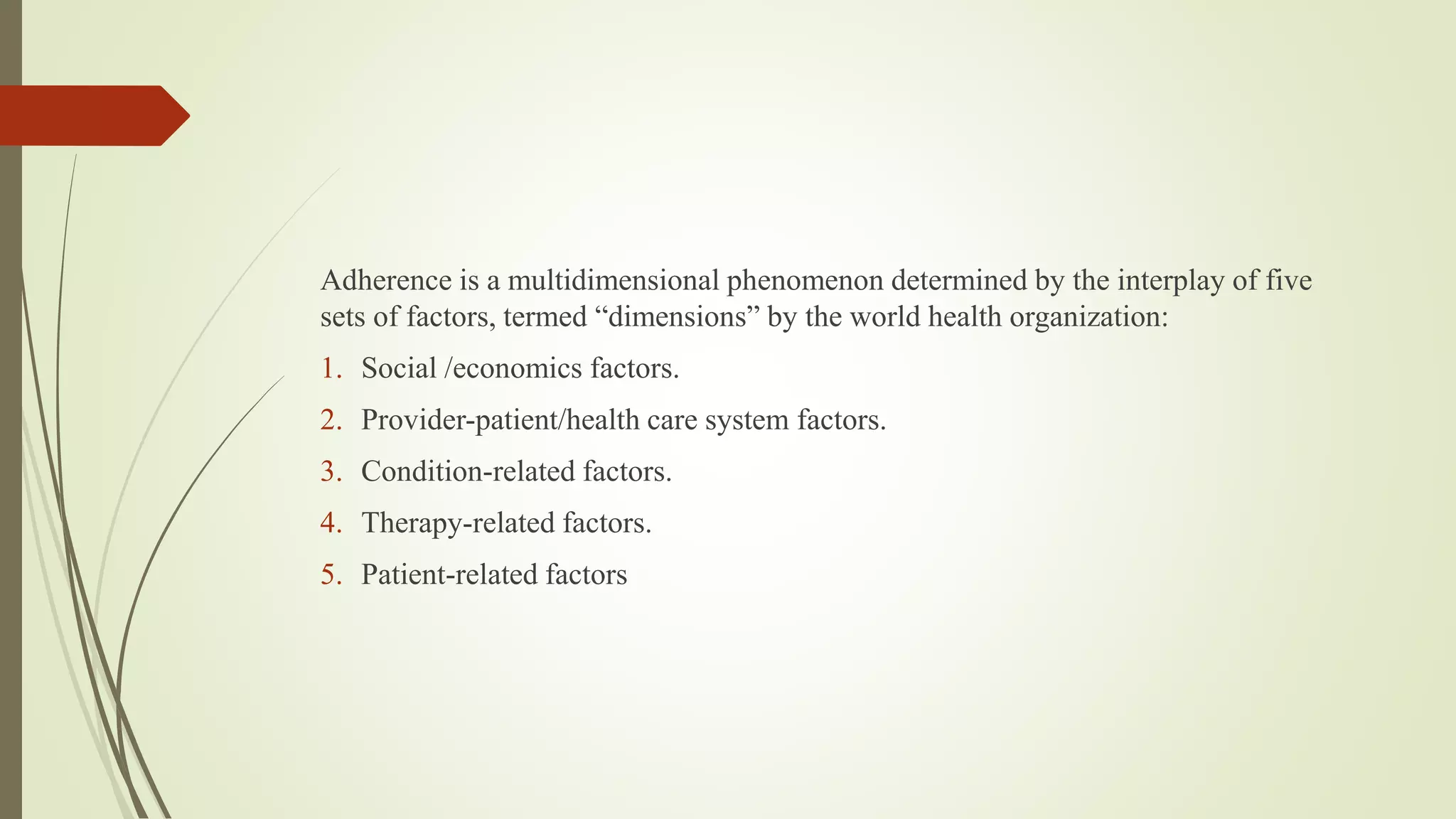 Medication adherence, | PPT