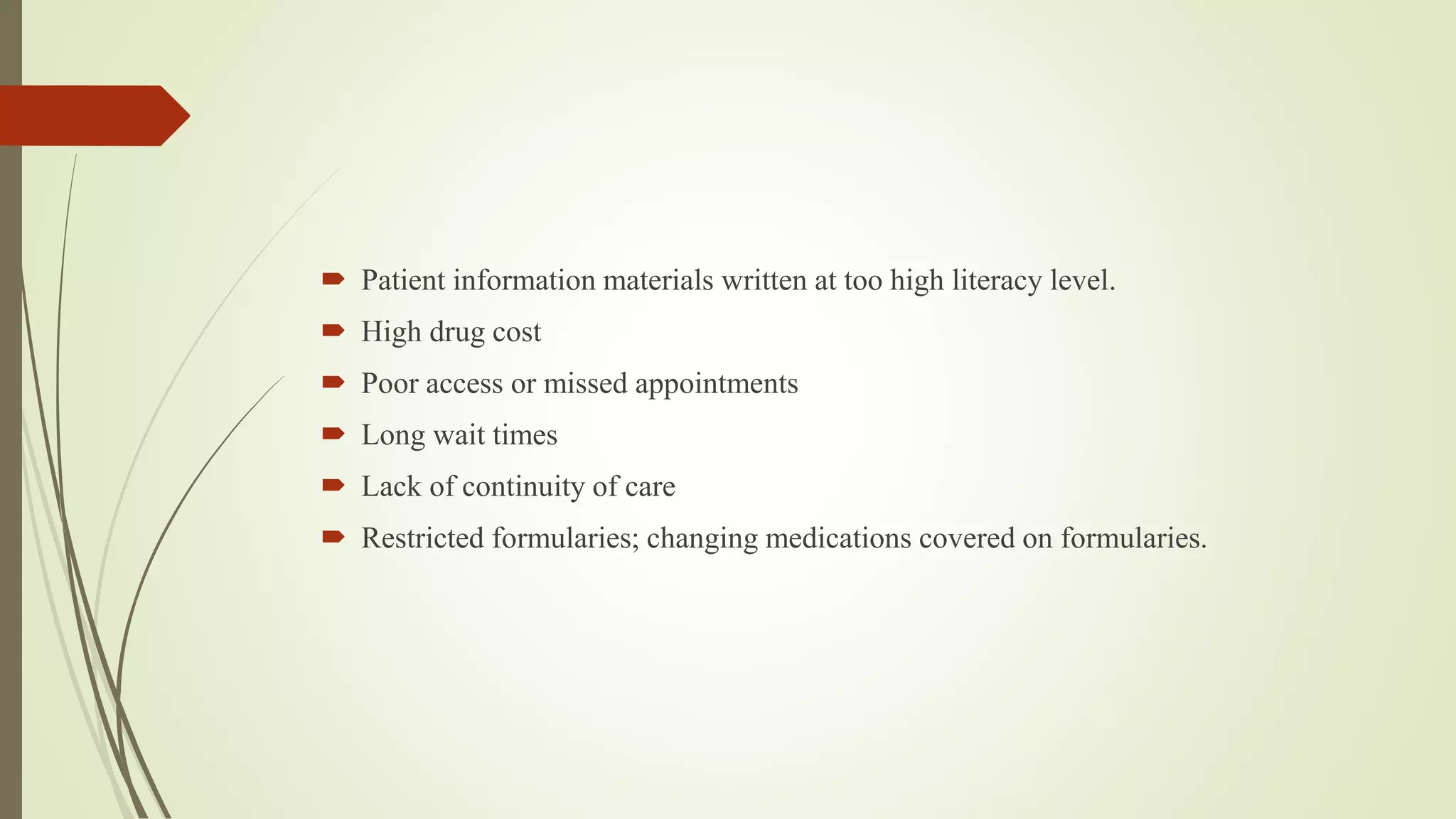 Medication adherence, | PPTX