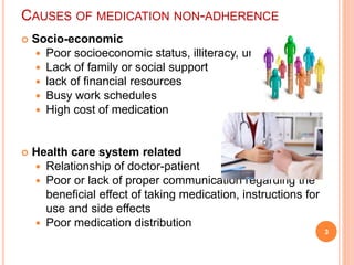 Medication adherence | PPTX