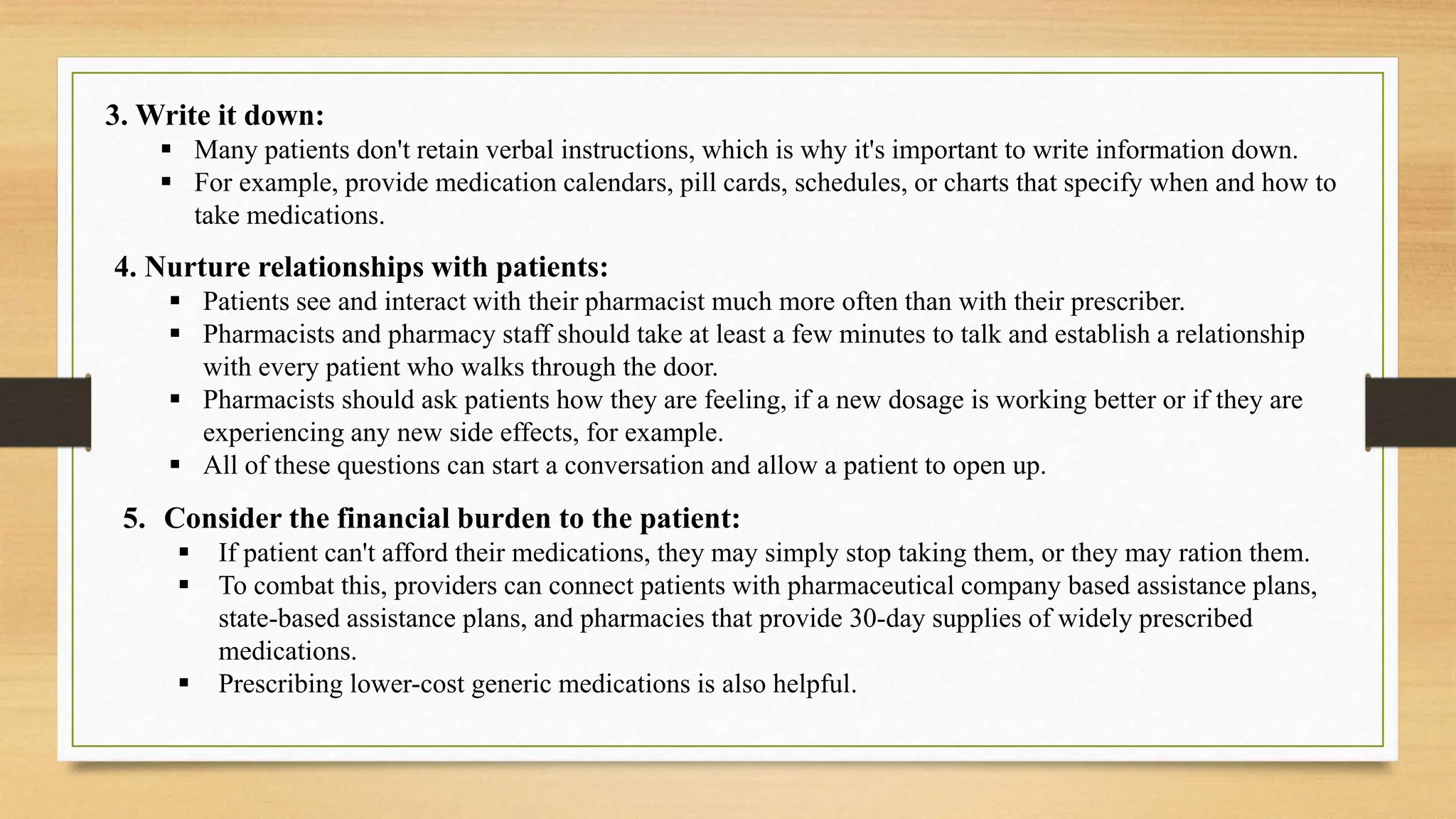 MEDICATION ADHERENCE.pptx D. Pharm 2nd Year CPM | PPTX