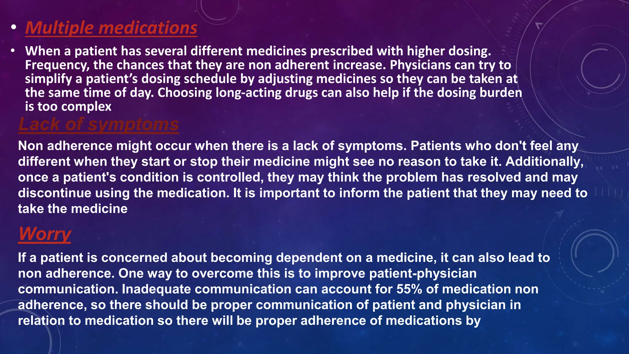 Medication Adherence pharmacy ppt project | PPT