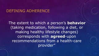 Medication Adherence pharmacy ppt project | PPT