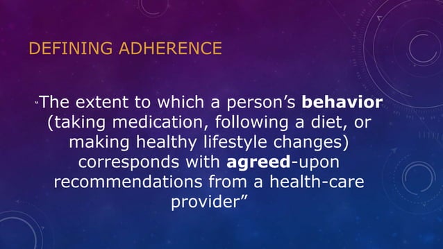 Medication Adherence pharmacy ppt project | PPT