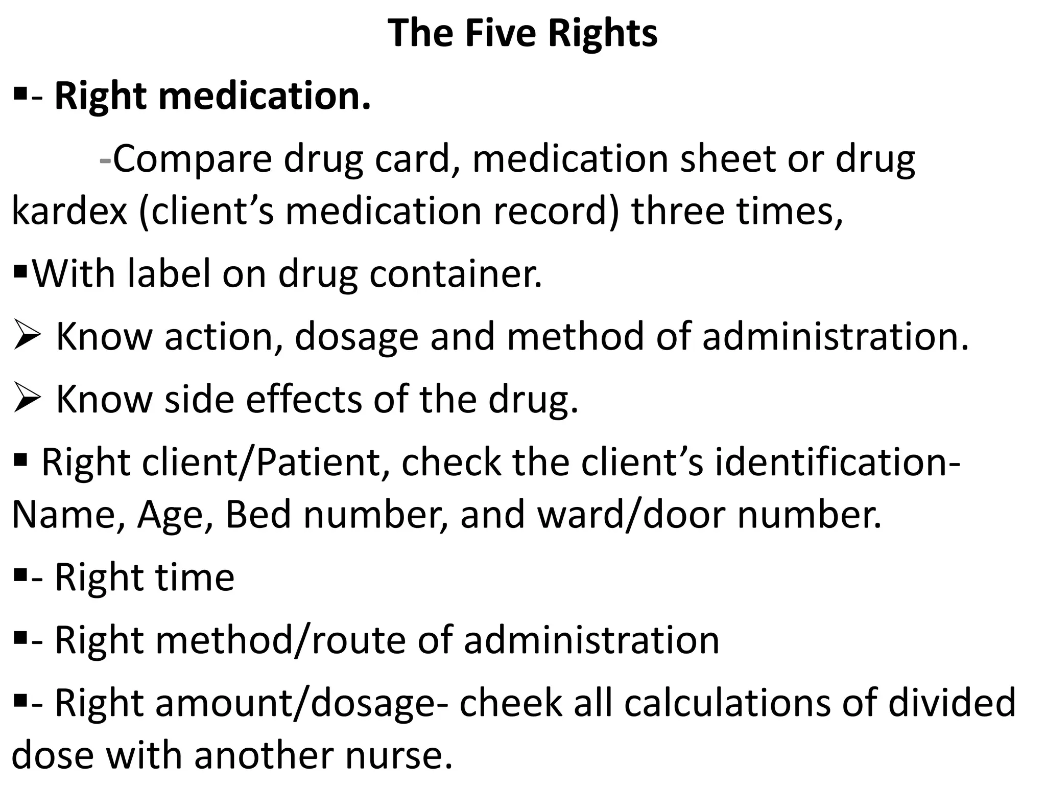 Medication administration | PPT