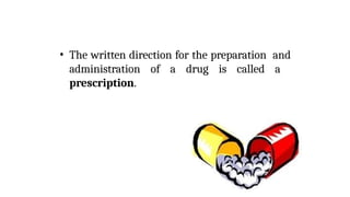 medication administration and nursing care | PPTX