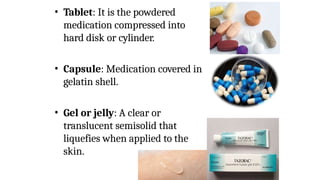 medication administration and nursing care | PPTX