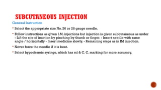Medication Administration procedure (Oral, IM, IV & Inhalation)) | PPT