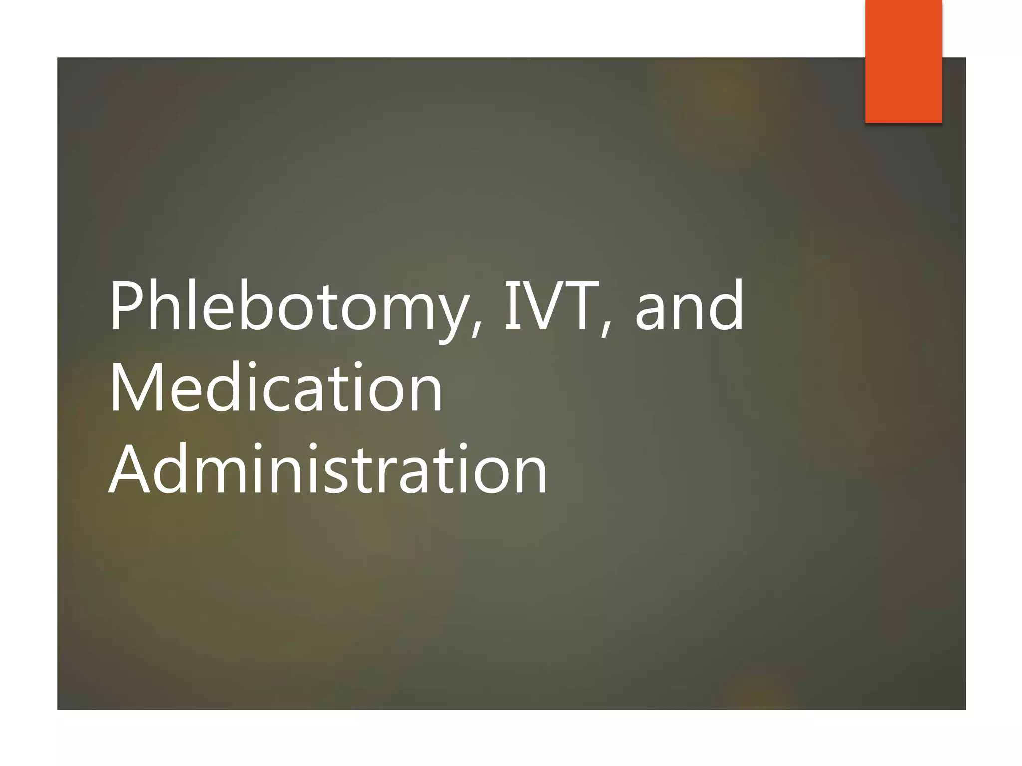 Medication administration | PPTX