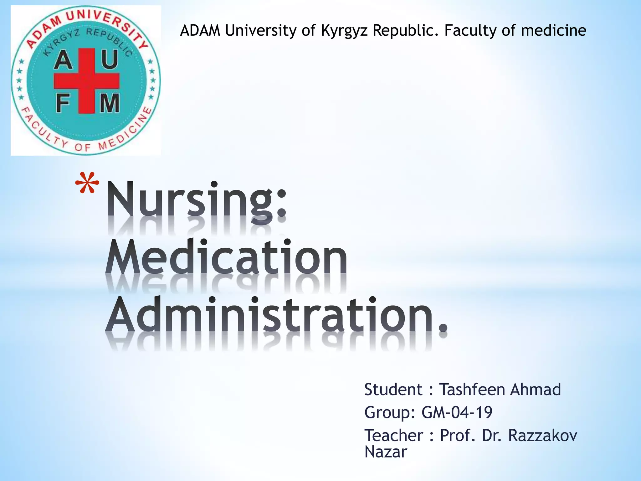 Medication administration.ppt