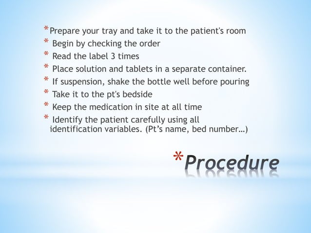 Medication administration.ppt | Endocrine and Metabolic Diseases ...