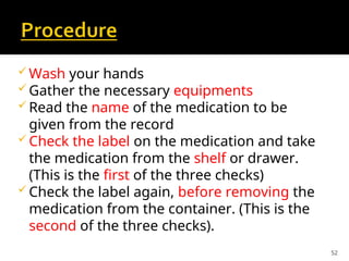 medication administration.ppt to know the.edication process | PPT