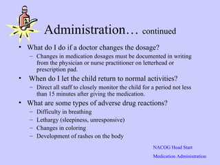 Medication Administration David Leard | PPT