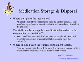 Medication Administration David Leard | PPT