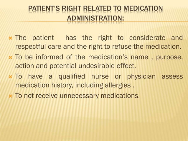 Medication administration - NABH ( Dhananjay Pratap ) | PPTX | Healthcare Industry | Industries